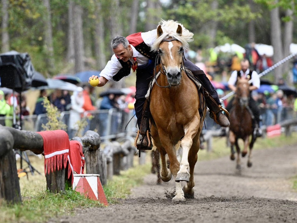 Ritten zum siebten Mal Sieger beim 38. Oswald von Wolkenstein-Ritt ...