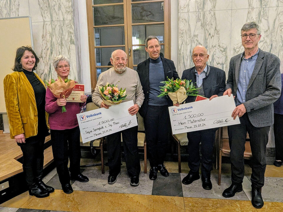 Matzneller, Pozzi und Springhetti geehrt – Südtirol News